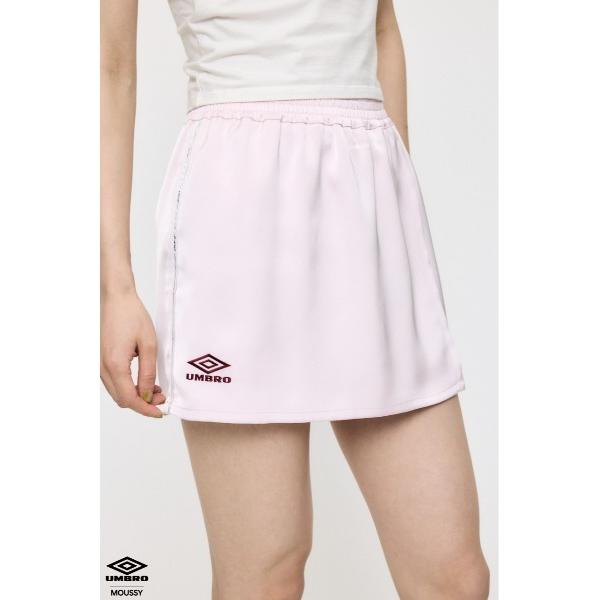 ZOZO問い合わせ番号:105976248ショップ:MOUSSY，マウジーブランド:MOUSSY，マウジー，UMBRO，アンブロ商品名:U/M SATIN WRAP スコートカテゴリ:スカート>スカートブランド品番:010JSF01-...