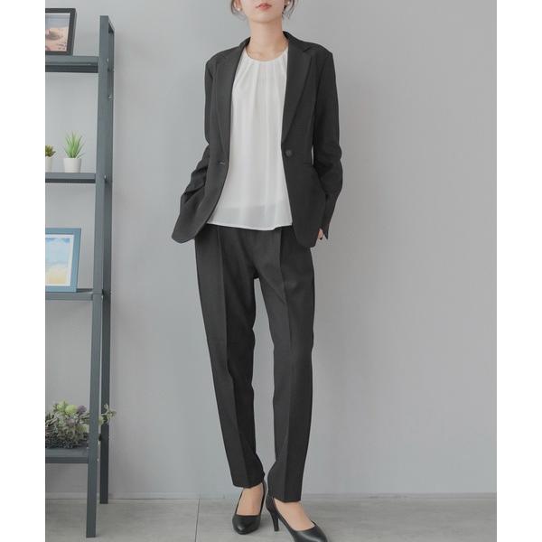 『タイムセール実施中』ZOZO問い合わせ番号:105976303ショップ:Ada.，エイダブランド:festinalente，フェスティナレンテ商品名:【洗える*ストレッチ】テーラード テーパード セットアップカテゴリ:フォーマルスーツ/小...