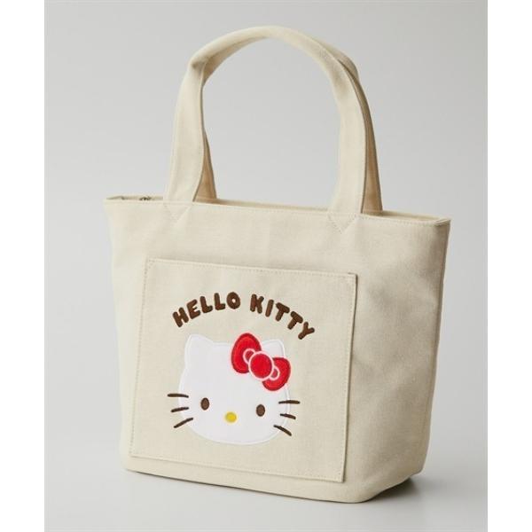 ZOZO問い合わせ番号:105976616ショップ:nissen，ニッセンブランド:sanrio，サンリオ，nissen，ニッセン商品名:Hello Kitty（ハローキティ）１１ポケットシンプルキャンバスランチトートバッグカテゴリ:バッグ...