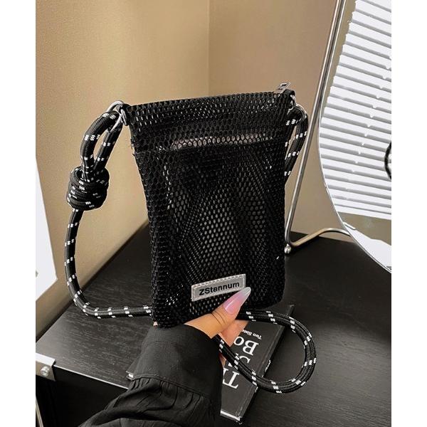 『セール実施中』ZOZO問い合わせ番号:105976772ショップ:Teem Store，チームストアブランド:link lot，リンクロット商品名:【26年春夏新作】【男女兼用】コンパクトメッシュショルダーバッグカテゴリ:バッグ>シ...