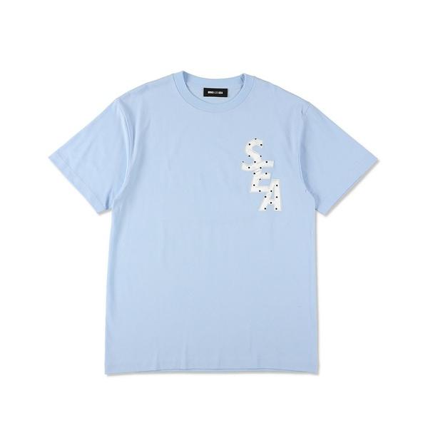 ZOZO問い合わせ番号:105977339ショップ:WIND AND SEA，ウィンダンシーブランド:WIND AND SEA，ウィンダンシー商品名:DOT SEA S/S TEEカテゴリ:トップス>Tシャツ/カットソーブランド品番:...