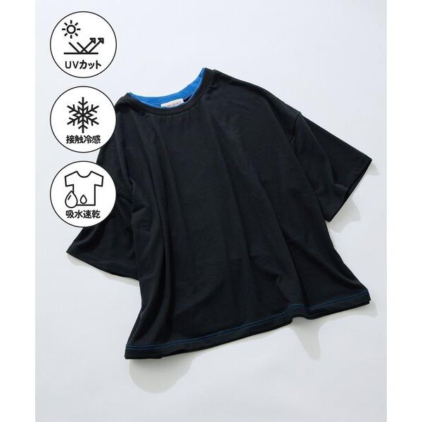 『タイムセール実施中』ZOZO問い合わせ番号:105977557ショップ:ear PAPILLONNER，イア パピヨネブランド:ear PAPILLONNER，イアパピヨネ商品名:【ouchi企画】《接触冷感 /速乾 /UV加工》コラボT...