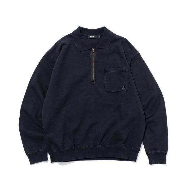 参考価格：14，300円発売時期：2025年08月コンディション：B（目立つ使用感なし）使用感が少ない、または気にならないアイテム全体的：汚れ参考商品名：HALF ZIP SWEATSHIRT参考品番：110254012010【商品に関する...