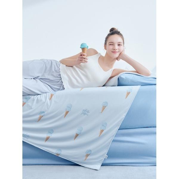 ZOZO問い合わせ番号:106012820ショップ:gelato pique，ジェラート　ピケブランド:gelato pique Sleep，ジェラートピケスリープ商品名:【Sleep】【接触冷感】アイス柄   リバーシブルケットカテゴリ:...