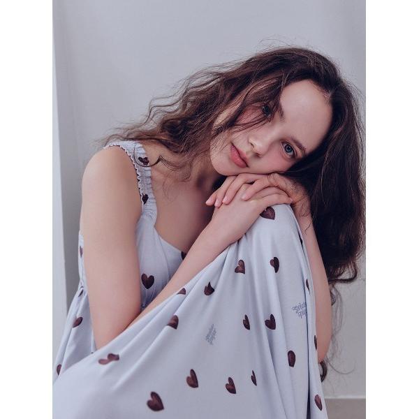 ZOZO問い合わせ番号:106012845ショップ:gelato pique，ジェラート　ピケブランド:gelato pique，ジェラートピケ商品名:【接触冷感】ハート柄カップインワンピースカテゴリ:ルームウェア>ルームウェア/パジ...