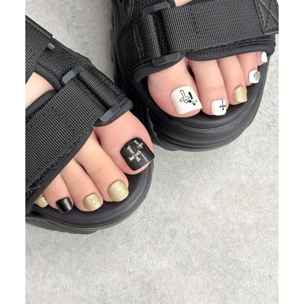 『タイムセール実施中』※このアイテムは返品・交換対象外商品です。コスメ商品ZOZO問い合わせ番号:106012993ショップ:WEGO，ウィゴーブランド:WEGO，ウィゴー商品名:WEGO/デザインフットネイルチップカテゴリ:メイクアップ&...