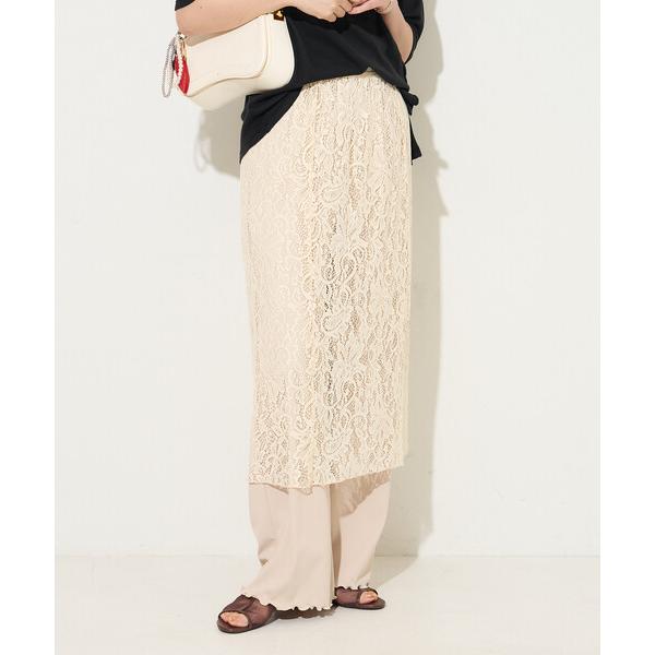 ZOZO問い合わせ番号:106013160ショップ:FREAK'S STORE，フリークスストアブランド:FREAK'S STORE，フリークスストア商品名:【セットアイテム】レース スカート パンツセットカテゴリ:スカート>スカート...