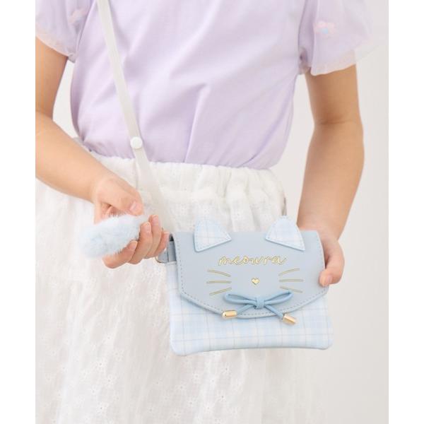 ZOZO問い合わせ番号:106013233ショップ:ROPE' PICNIC，ロぺピクニックブランド:ROPE' PICNIC，ロペピクニック商品名:【KIDS/キッズ】【Coboca+/コボカプラス】ネコフェイスチェックマルチポケットカテ...