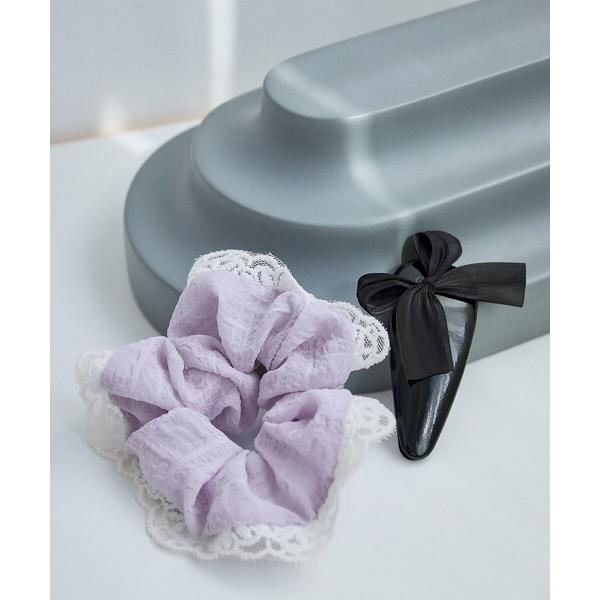 ZOZO問い合わせ番号:106013236ショップ:ROPE' PICNIC，ロぺピクニックブランド:ROPE' PICNIC，ロペピクニック商品名:【KIDS/キッズ】レースシュシュ×ヘアピンセットカテゴリ:ヘアアクセサリー>シュシ...