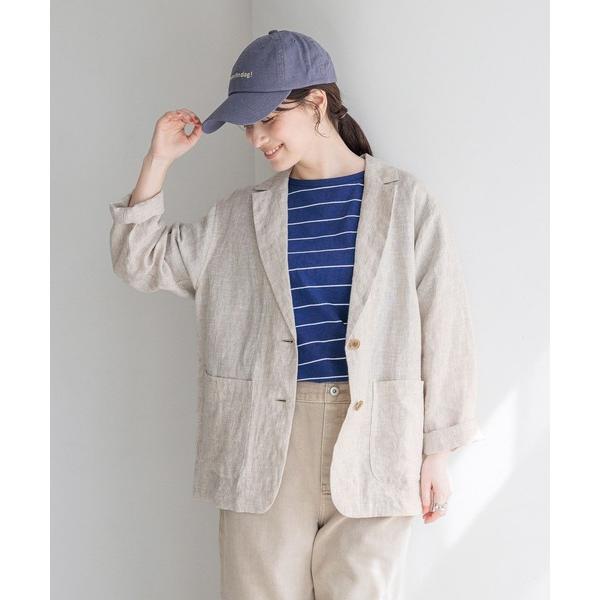 ZOZO問い合わせ番号:106013265ショップ:studio CLIP，スタディオクリップブランド:studio CLIP，スタディオクリップ商品名:【リネン100%】シングルジャケットカテゴリ:ジャケット/アウター>テーラードジ...