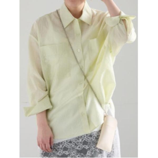 『セール実施中』ZOZO問い合わせ番号:106013321ショップ:Te chichi，テチチブランド:Te chichi，テチチ商品名:シアーストライプシャツカテゴリ:トップス>シャツ/ブラウスブランド品番:2701604-21-1...