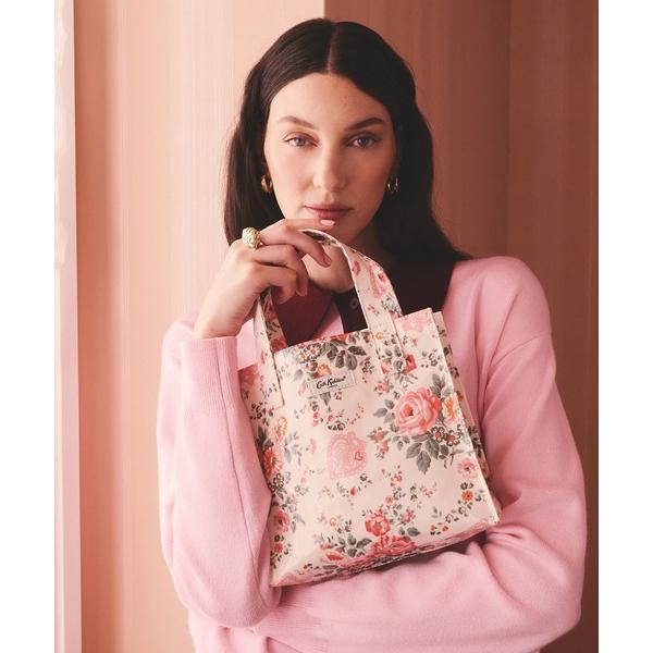 『タイムセール実施中』ZOZO問い合わせ番号:106014107ショップ:Cath Kidston，キャス キッドソンブランド:Cath Kidston，キャスキッドソン商品名:スモール ブックバッグ Hackney Roseカテゴリ:バッ...