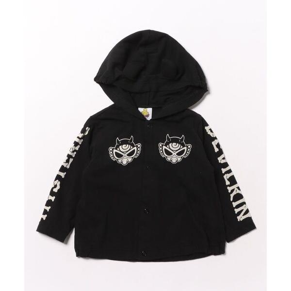 ZOZO問い合わせ番号:106014158ショップ:HYSTERIC MINI，ヒステリックミニブランド:HYSTERIC MINI，ヒステリックミニ商品名:DEVILKIN つの羽付き カーディガンカテゴリ:トップス>Tシャツ/カッ...