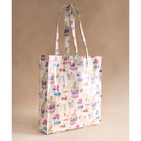 『タイムセール実施中』ZOZO問い合わせ番号:106014366ショップ:Cath Kidston，キャス キッドソンブランド:Cath Kidston，キャスキッドソン商品名:ラージ ブックバッグ Hackney Dogsカテゴリ:バッグ...