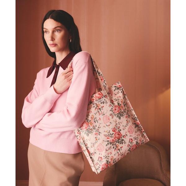 『タイムセール実施中』ZOZO問い合わせ番号:106014411ショップ:Cath Kidston，キャス キッドソンブランド:Cath Kidston，キャスキッドソン商品名:ラージ ブックバッグ Hackney Roseカテゴリ:バッグ...