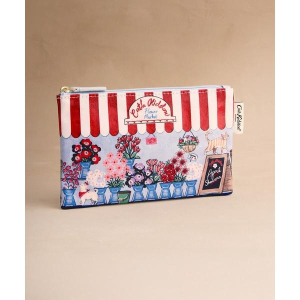『タイムセール実施中』ZOZO問い合わせ番号:106014643ショップ:Cath Kidston，キャス キッドソンブランド:Cath Kidston，キャスキッドソン商品名:ジップド パース Flower Marketカテゴリ:財布/小...