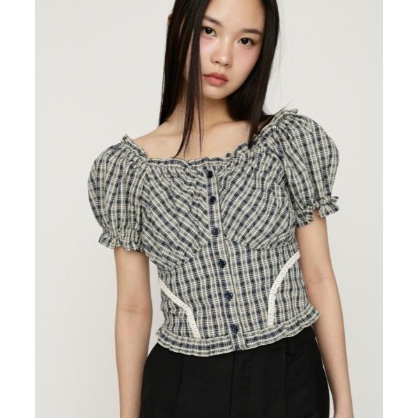 ZOZO問い合わせ番号:106015609ショップ:SLY，スライブランド:SLY，スライ商品名:2WAY PUFF SLEEVE TOPS 2ウェイパフスリーブトップス 春服 夏服カテゴリ:トップス>シャツ/ブラウスブランド品番:0...