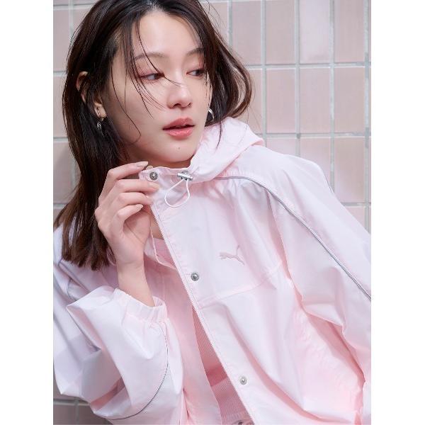 ZOZO問い合わせ番号:106016001ショップ:FRAY I.D，フレイ アイディーブランド:FRAY I.D，フレイアイディー商品名:【FRAY I.D×PUMA】ナイロンブルゾン／UVカット・撥水カテゴリ:ジャケット/アウター&gt...