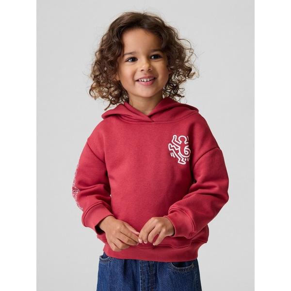 ZOZO問い合わせ番号:106016154ショップ:GAP，ギャップブランド:GAP，ギャップ商品名:キース・ヘリング ヴィンテージソフトパーカー (幼児)カテゴリ:トップス>パーカーブランド品番:900717素材:コットン77%、ポ...