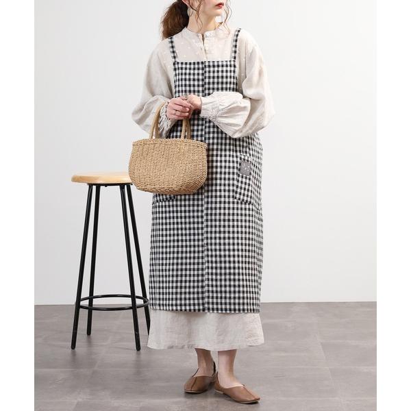 ZOZO問い合わせ番号:106016549ショップ:FUNALIVE，ファンアライブブランド:FUNALIVE，ファンアライブ商品名:コットンリネンフロントスリット被りエプロンカテゴリ:食器/キッチン>エプロンブランド品番:OOB-5...