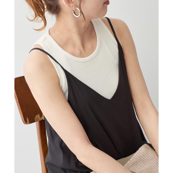 ZOZO問い合わせ番号:106017070ショップ:Spick &amp; Span，スピック アンド スパンブランド:Spick &amp; Span，スピックアンドスパン商品名:カップ付きT/Cアメスリタンクカテゴリ:トップス>タ...