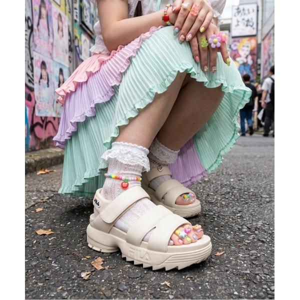 『タイムセール実施中』ZOZO問い合わせ番号:106017534ショップ:FILA，フィラブランド:FILA，フィラ商品名:DISRUPTOR  BUBBLE SANDALカテゴリ:シューズ>サンダルブランド品番:FM01010180...