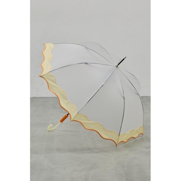 ZOZO問い合わせ番号:106017670ショップ:Avenue，アヴェニューブランド:un/neu，アンノイ商品名:ナミナミウェーブクリアアンブレラカテゴリ:ファッション雑貨>長傘ブランド品番:304261-147-001素材:ポリ...