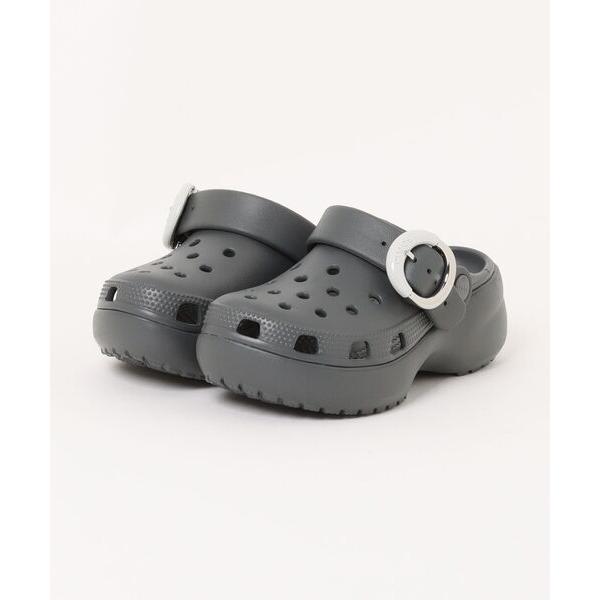 ZOZO問い合わせ番号:106018330ショップ:crocs，クロックスブランド:crocs，クロックス商品名:クロックス クラシック プラットフォーム バックル クロッグ / crocs Classic Platform Buckle ...