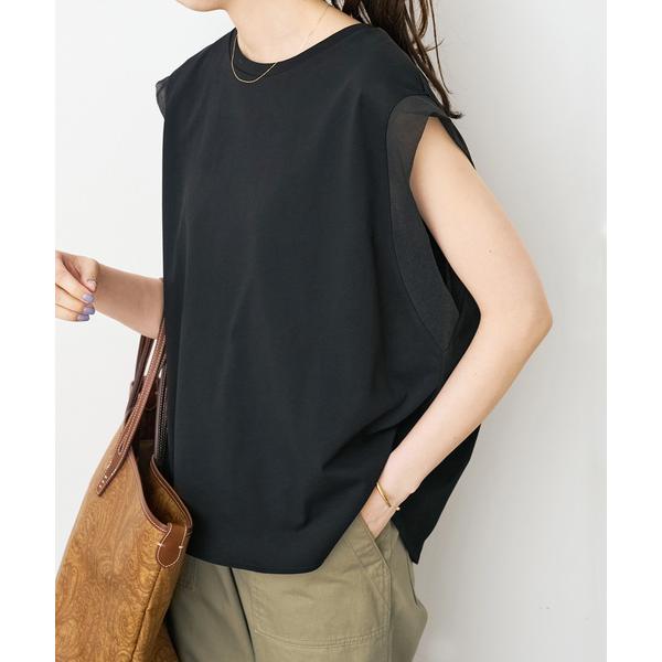 ZOZO問い合わせ番号:106053905ショップ:Spick &amp; Span，スピック アンド スパンブランド:Spick &amp; Span，スピックアンドスパン商品名:オーガンジーコンビルーズプルオーバーカテゴリ:トップス&g...