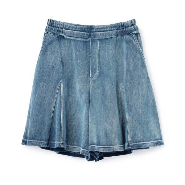 ZOZO問い合わせ番号:106053981ショップ:NARUMIYA ONLINE，ナルミヤ オンラインブランド:pom ponette junior，ポンポネットジュニア商品名:カットソーデニムマーメイドキュロットパンツカテゴリ:パンツ&...