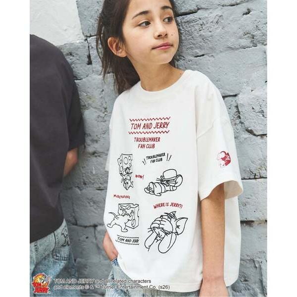 ZOZO問い合わせ番号:106053983ショップ:NARUMIYA ONLINE，ナルミヤ オンラインブランド:pom ponette junior，ポンポネットジュニア商品名:【130cmあり】【TOM AND JERRY】Big Tシ...