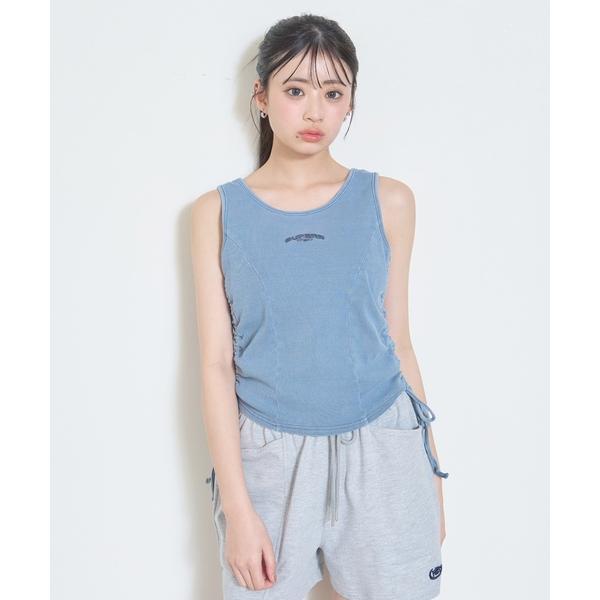 ZOZO問い合わせ番号:106053984ショップ:NARUMIYA ONLINE，ナルミヤ オンラインブランド:LOVETOXIC，ラブトキシック商品名:【LTXC/抗菌防臭】カップつきピグメントトタンクカテゴリ:トップス>タンクト...