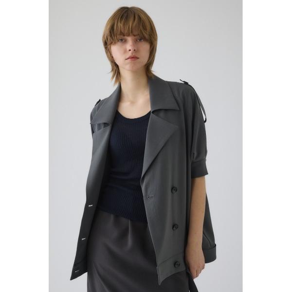 ZOZO問い合わせ番号:106054122ショップ:RIM.ARK，リムアークブランド:RIM.ARK，リムアーク商品名:Soft trench JK ソフトトレンチジャケットカテゴリ:ジャケット/アウター>テーラードジャケットブラン...