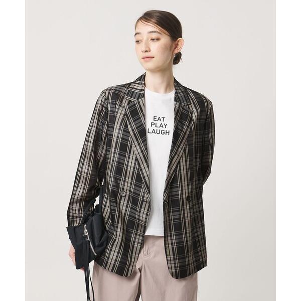 『セール実施中』ZOZO問い合わせ番号:106054354ショップ:UNITED ARROWS，ユナイテッドアローズブランド:UNITED ARROWS，ユナイテッドアローズ商品名:シアー テーラード チェック ジャケット ‐ウォッシャブル...