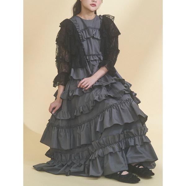 ZOZO問い合わせ番号:106054912ショップ:merry jenny，メリージェニーブランド:merry jenny，メリージェニー商品名:フリルティアードワンピースカテゴリ:ワンピース/ドレス>ワンピースブランド品番:2826...