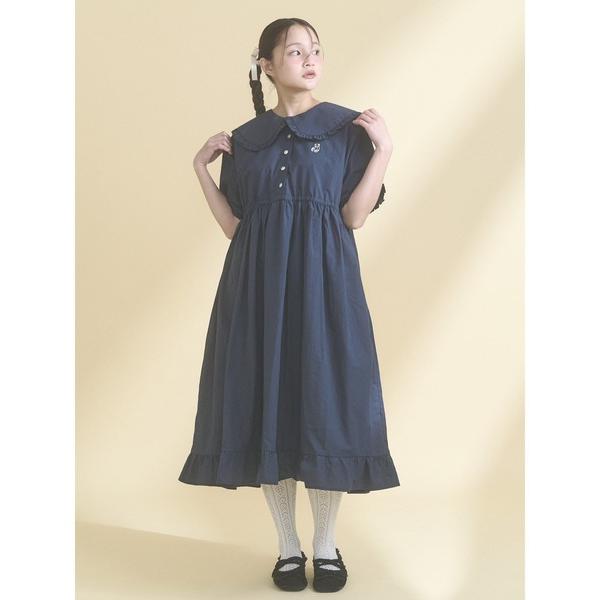 ZOZO問い合わせ番号:106054921ショップ:merry jenny，メリージェニーブランド:merry jenny，メリージェニー商品名:bear刺繍シャツワンピースカテゴリ:ワンピース/ドレス>ワンピースブランド品番:282...
