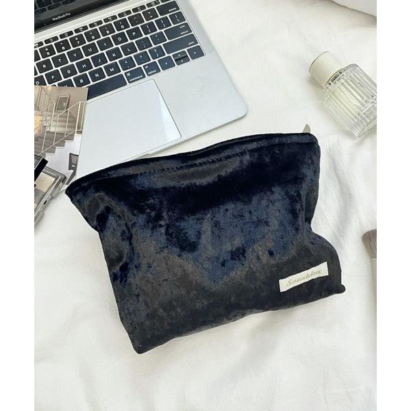『タイムセール実施中』ZOZO問い合わせ番号:106055973ショップ:CERCA，チェルカブランド:Pochi Pouch，ポチポーチ商品名:Pochi Pouch/クラッシュベロア ニュアンスカラーポーチ / シャイニーマルチケースカ...