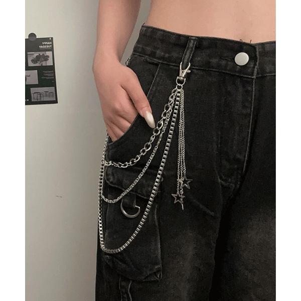 『セール実施中』ZOZO問い合わせ番号:106056744ショップ:realize，レアリゼブランド:ARCHIVER，アーカイバ商品名:【Rz】【456839】Y2Kギャルスターウォレットチェーン(RZ)カテゴリ:財布/小物>ウォレ...