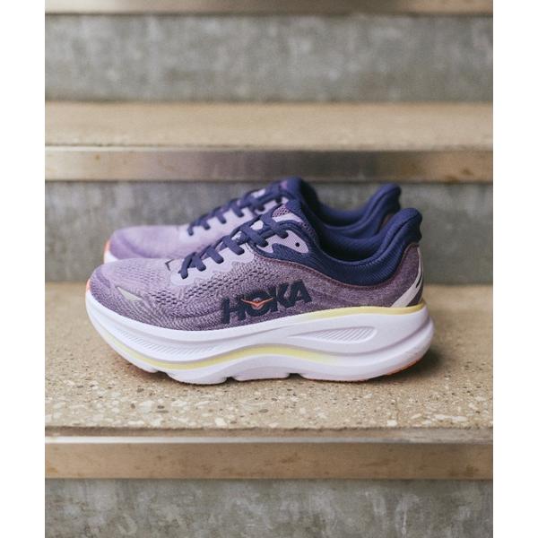 ZOZO問い合わせ番号:106057127ショップ:BILLY'S ENT，ビリーズ エンターブランド:HOKA，ホカ商品名:W BONDI 9　1162012-BJMカテゴリ:シューズ>スニーカーブランド品番:689589-0006...