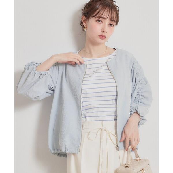 ZOZO問い合わせ番号:106058368ショップ:Couture brooch，クチュールブローチブランド:couture brooch，クチュールブローチ商品名:カラミタンブラーノーカラーブルゾンカテゴリ:ジャケット/アウター>ブ...