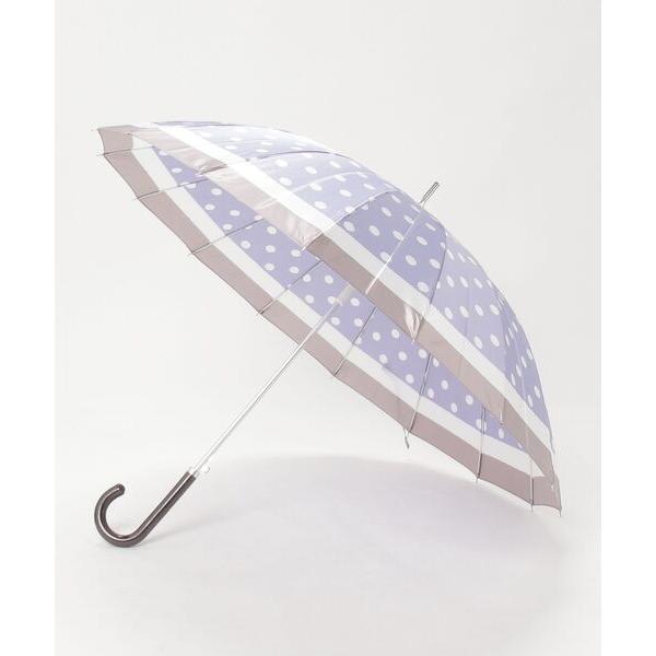 ZOZO問い合わせ番号:106058491ショップ:GARDENS L.E.D.，ガーデンズ エルイーディーブランド:RAMUDA，ラムダ，L.E.D.BITES，エルイーディーバイツ商品名:16本骨　ビッグドット　タッセル付き　ジャンプ傘...