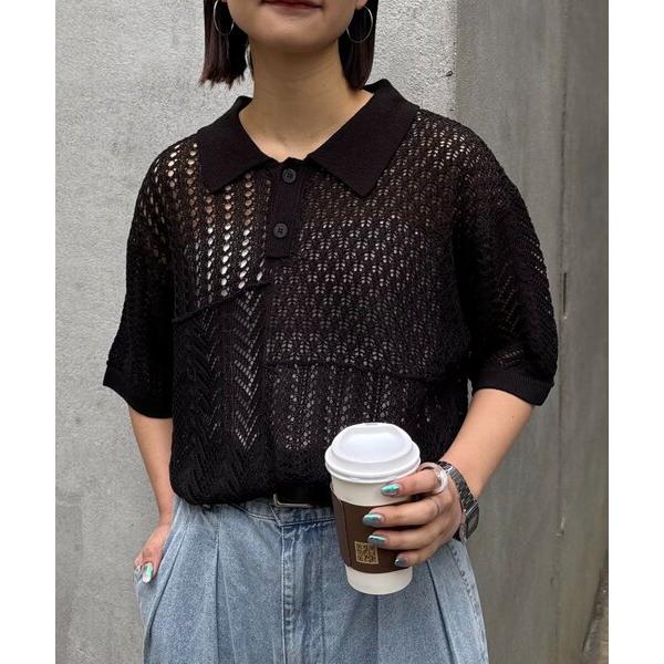 『タイムセール実施中』ZOZO問い合わせ番号:106058996ショップ:CIAOPANIC TYPY，チャオパニックティピーブランド:CIAOPANIC TYPY，チャオパニックティピー商品名:【UNISEX】レース編みパッチワークニット...