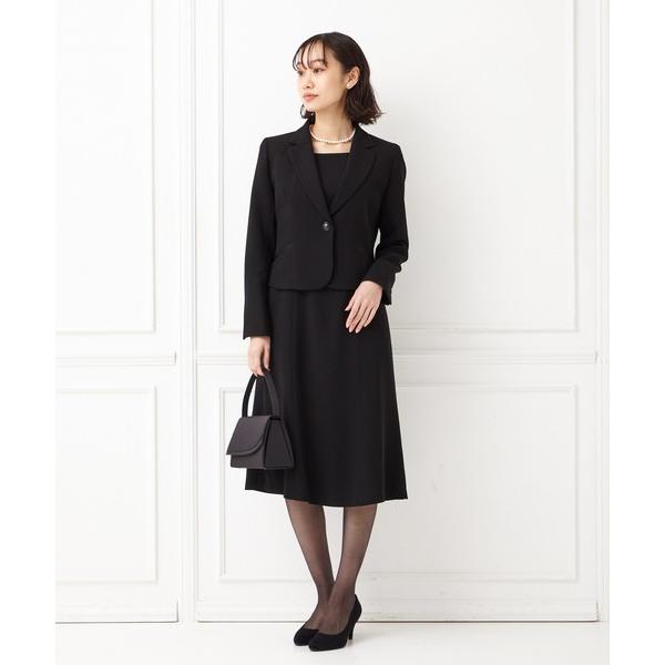 参考価格：38，500円発売時期：2022年12月コンディション：A（使用感なし）数回使用した程度で使用感が感じられないアイテム参考商品名：【喪服・礼服】テーラードジャケット・前開きワンピース 2点セット ブラックフォーマルアンサンブル参考...