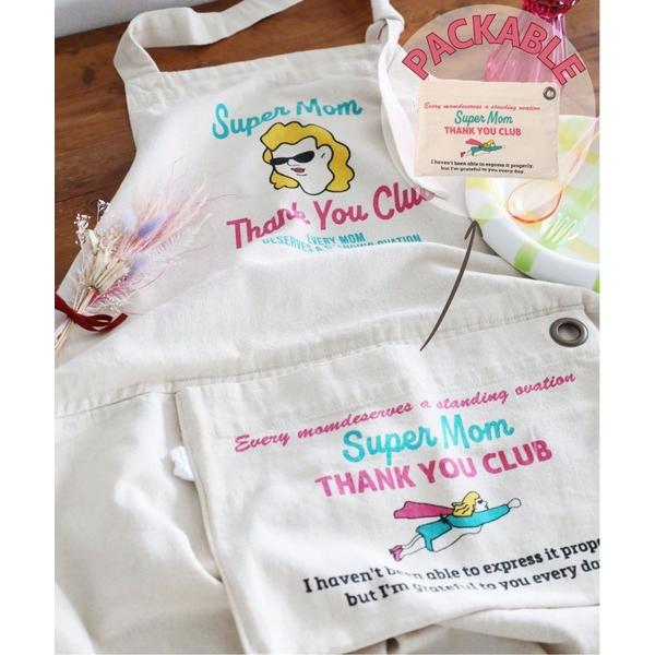 ZOZO問い合わせ番号:106094809ショップ:niko and...，ニコアンドブランド:niko and...，ニコアンド商品名:【Super Mom】パッカブルエプロンカテゴリ:食器/キッチン>エプロンブランド品番:6400...