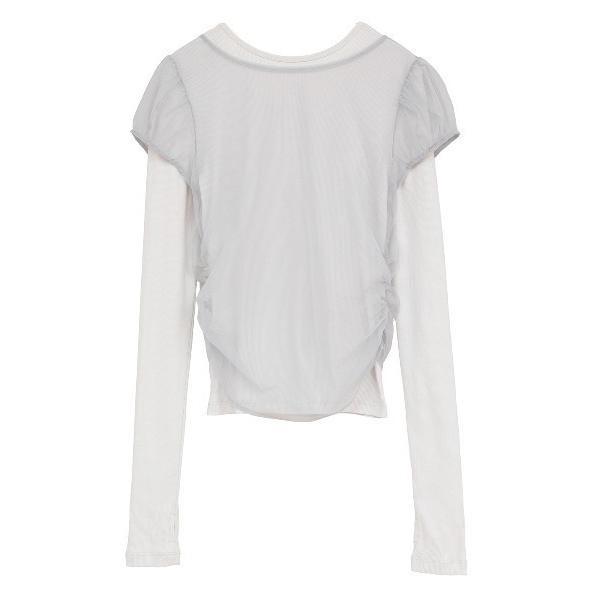 ZOZO問い合わせ番号:106095202ショップ:L.H.P WOMEN，エルエイチピーウィーメンブランド:CLANE，クラネ，L.H.P，エルエイチピー商品名:CLANE/クラネ/LAYERED RIBBON CUT TOPSカテゴリ:...