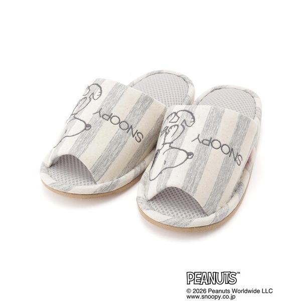 ZOZO問い合わせ番号:106095465ショップ:WORLD ONLINE STORE SELECT，ワールドオンラインストアセレクトブランド:one'sterrace，ワンズテラス商品名:SNOOPY メッシュ外縫いスリッパカテゴリ:雑...