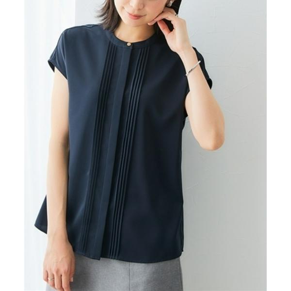 『タイムセール実施中』ZOZO問い合わせ番号:106096044ショップ:nissen，ニッセンブランド:7days Life Styling，セブンデイズライフスタイリング商品名:【UVカット/速乾】ストレッチパウダーサテンピンタックフレ...