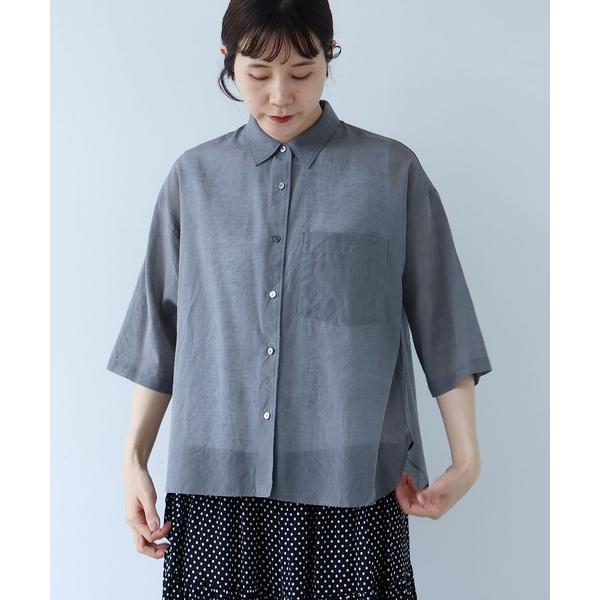 ZOZO問い合わせ番号:106096509ショップ:bulle de savon，ビュルデサボンブランド:yuni，ユニ　，bulle de savon，ビュルデサボン商品名:C/Si short shirtカテゴリ:トップス>シャツ...