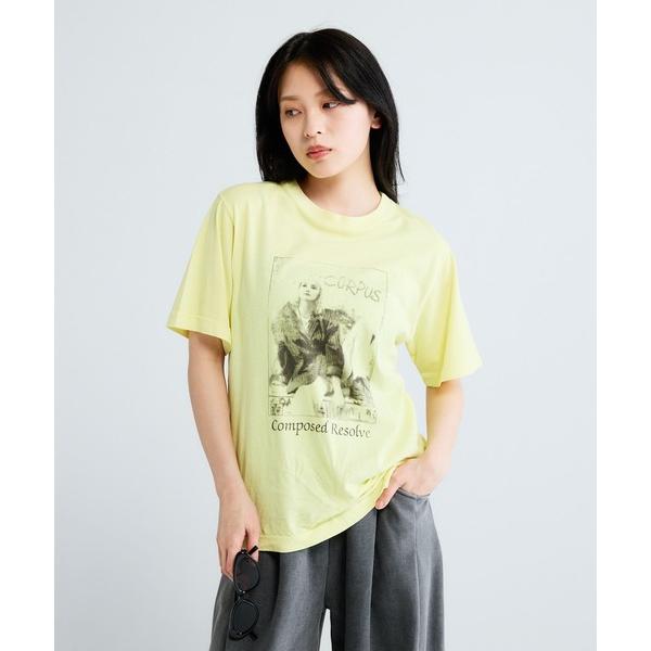 ZOZO問い合わせ番号:106096704ショップ:JEANASIS，ジーナシスブランド:JEANASIS，ジーナシス商品名:vintage nostalgic graphic print TEE/683775カテゴリ:トップス>Tシ...