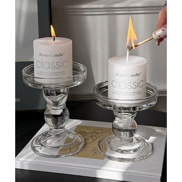 ZOZO問い合わせ番号:106098240ショップ:Vini，ヴィニブランド:Vini，ヴィニ商品名:クリア ガラス キャンドル ホルダーカテゴリ:インテリア>キャンドルブランド品番:VNS-ZA-2603-160-RTカラー:クリア...